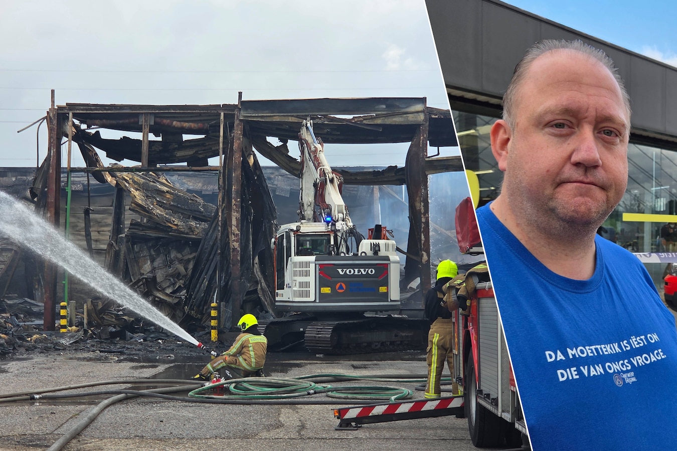 Ravage blijft achter na zware brand bij Storebox in Westerlo: “Al mijn ...