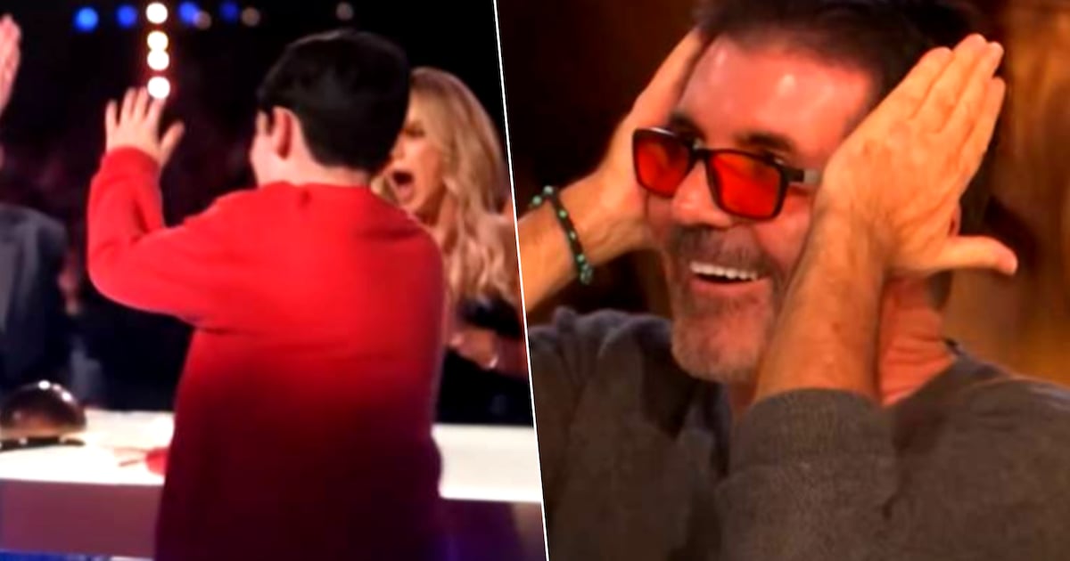 Spektakel in ‘Britain’s Got Talent’: zoon van Simon Cowell bestormt ...
