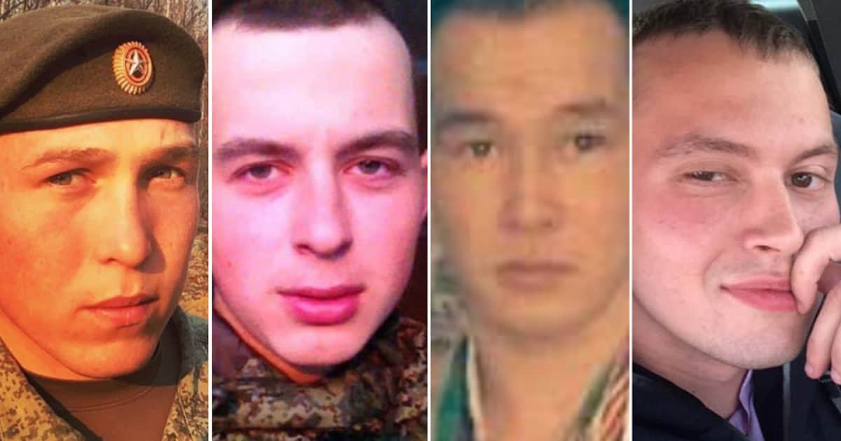 Oekraïne deelt foto's van "tien Russische slagers" die ...