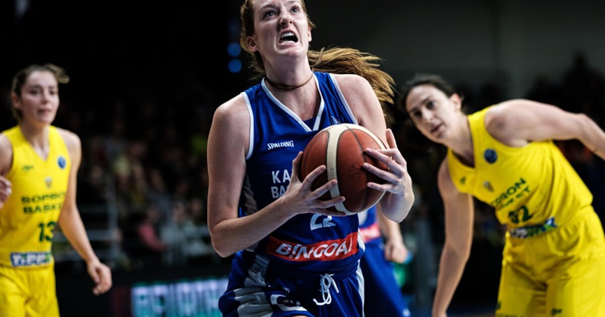 Morgan Bertsch en Kangoeroes Mechelen lopen in Hongarije tegen een ...