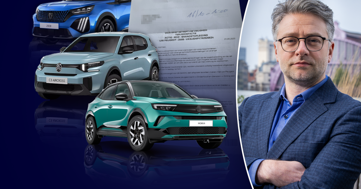 Stellantis roept 18.500 Belgische wagens terug. Wat is er (nu weer) aan ...