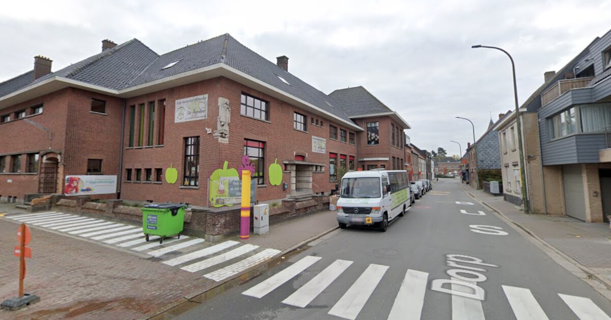 Veiligere schoolomgeving bij de herinrichting van Dorp in Oosterzele | Oosterzele | HLN.be