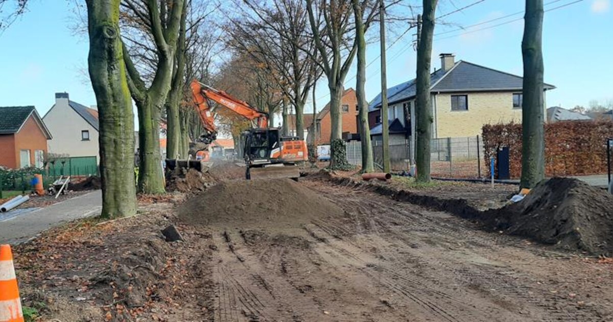 Werken Gravin Madeleine d’Alcantaralaan lopen kleine vertraging op: deel Eeklostraat pas open ...