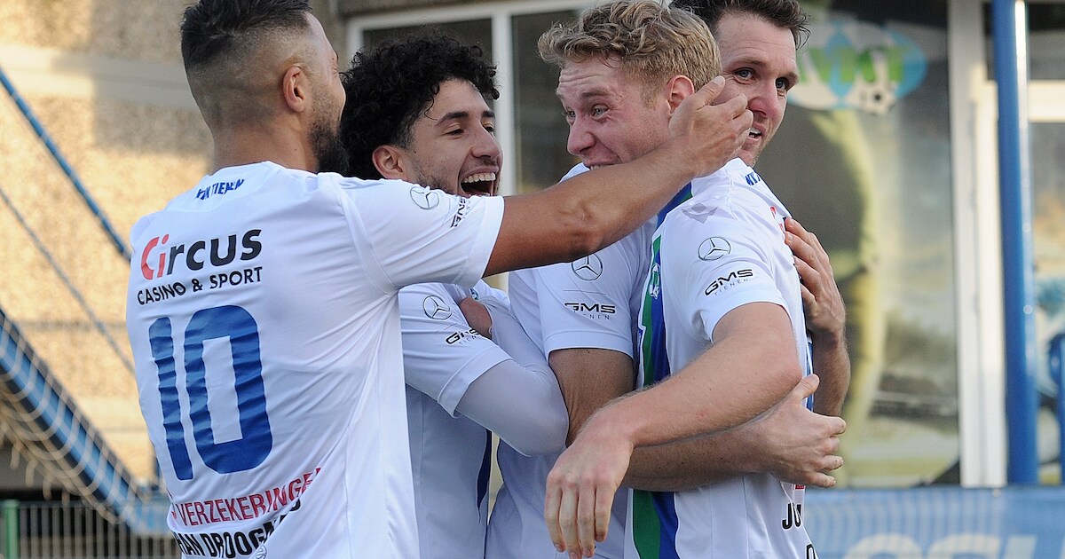 Ontlading bij KVK Tienen en doelpuntenmaker Senne Ceulemans na eerste ...