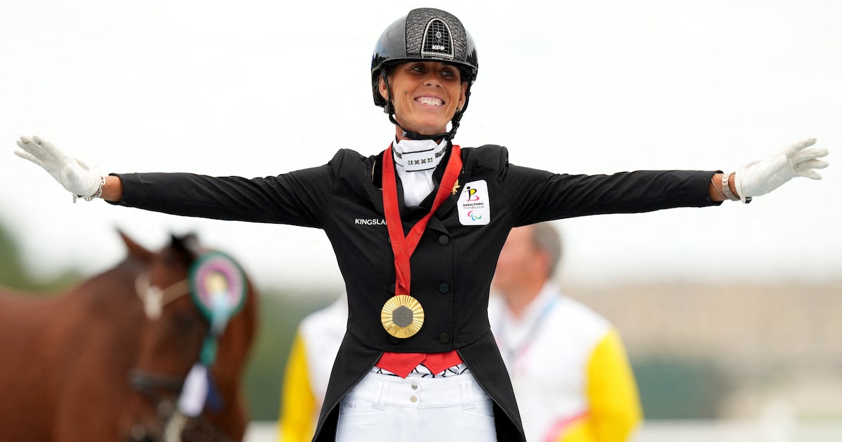 In rolstoel beland na ongeval met paard, maar nu zevenvoudig gouden ...