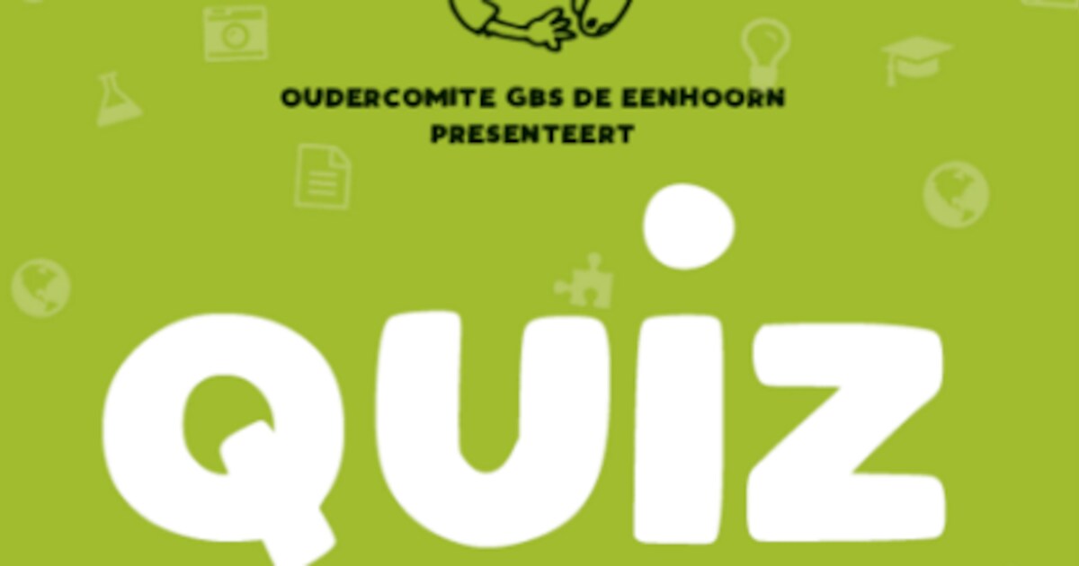 Oudercomité van basisschool De Eenhoorn organiseert spannende quiz op 11 oktober | Kruibeke | HLN.be