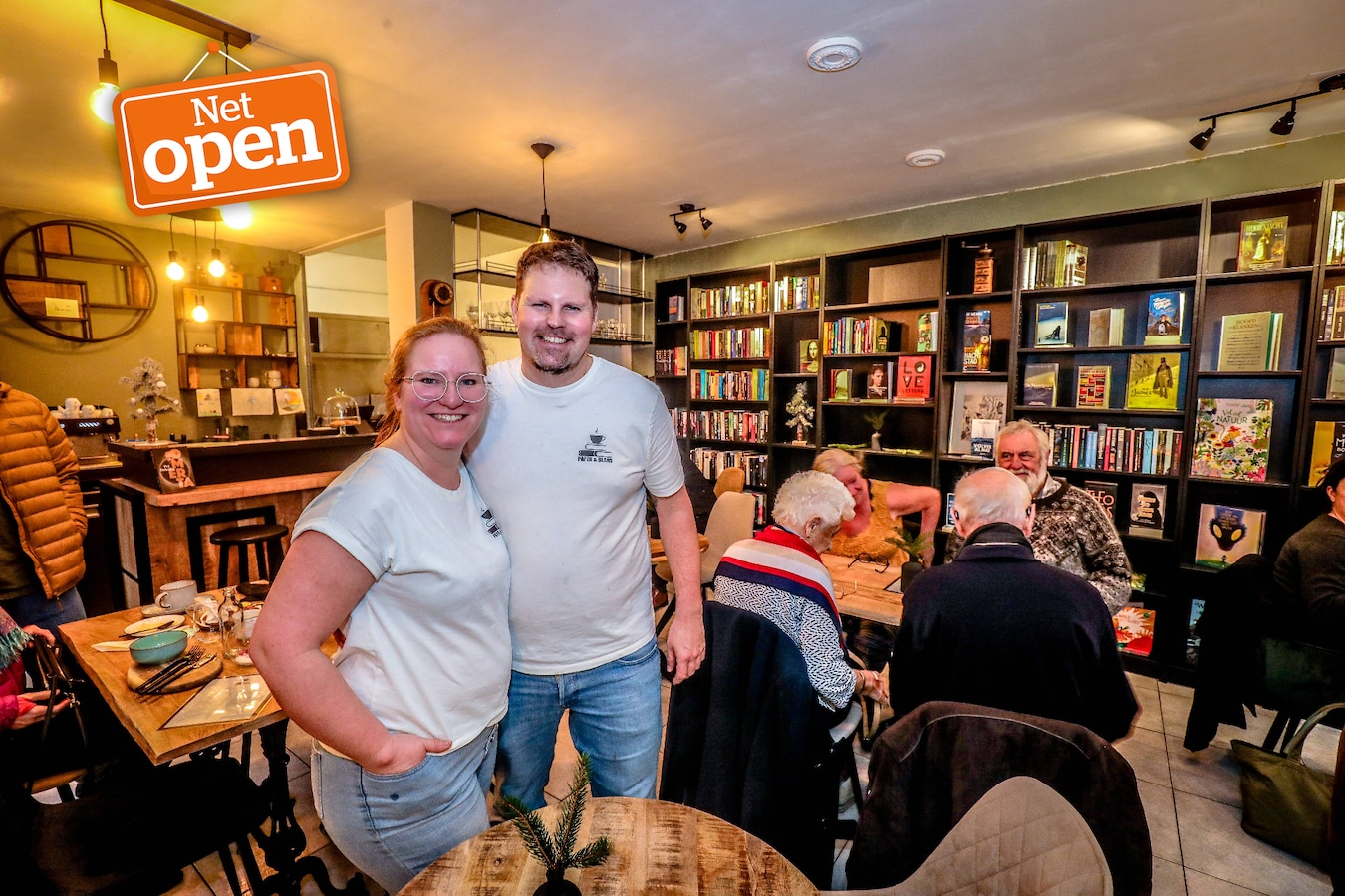 NET OPEN. Maïté (33) en Peter (40) openen Paper & Beans in Brugge ...