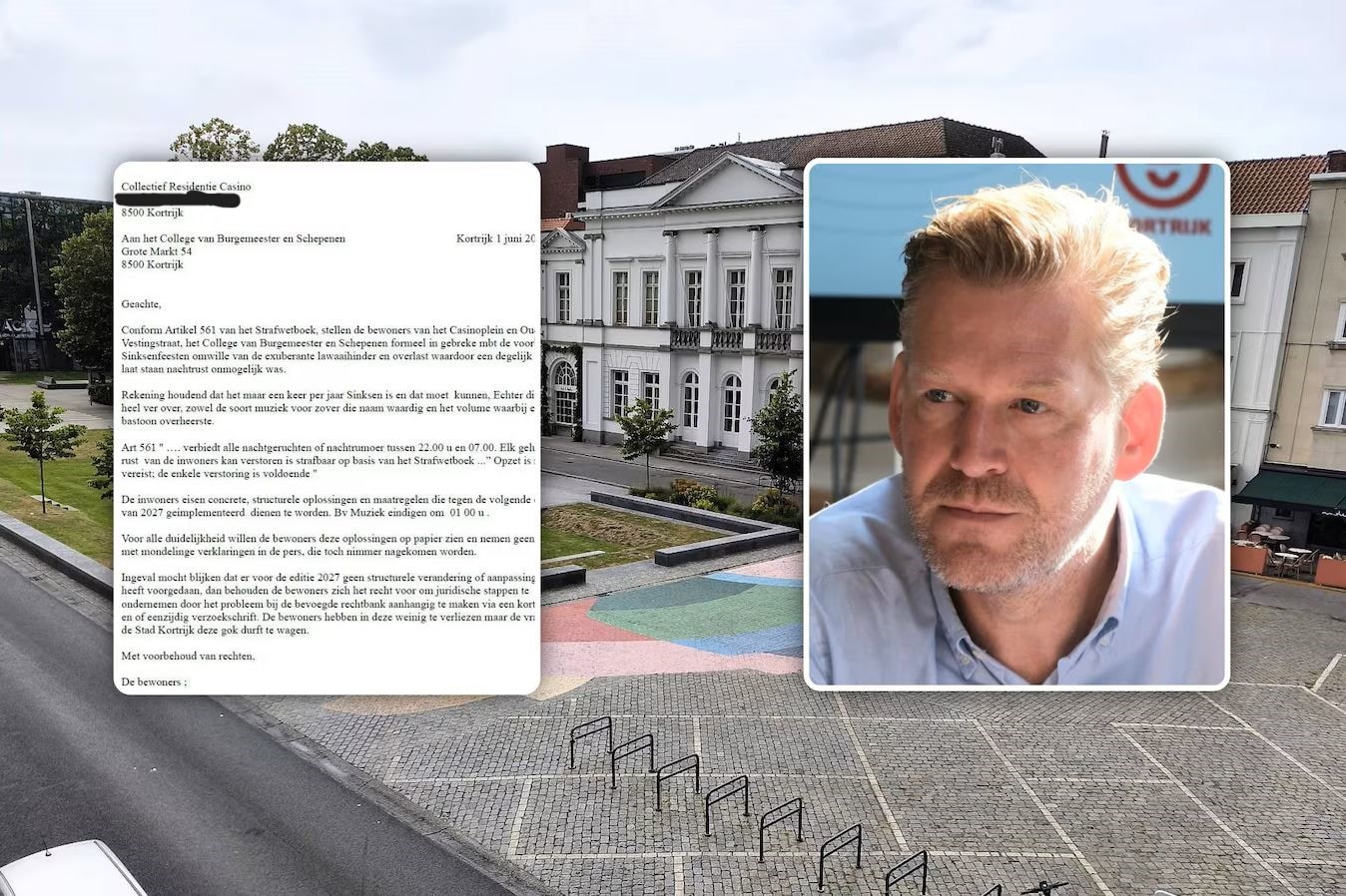 Niet iedereen feestte tijdens Sinksen in Kortrijk, bewoners dreigen met ...