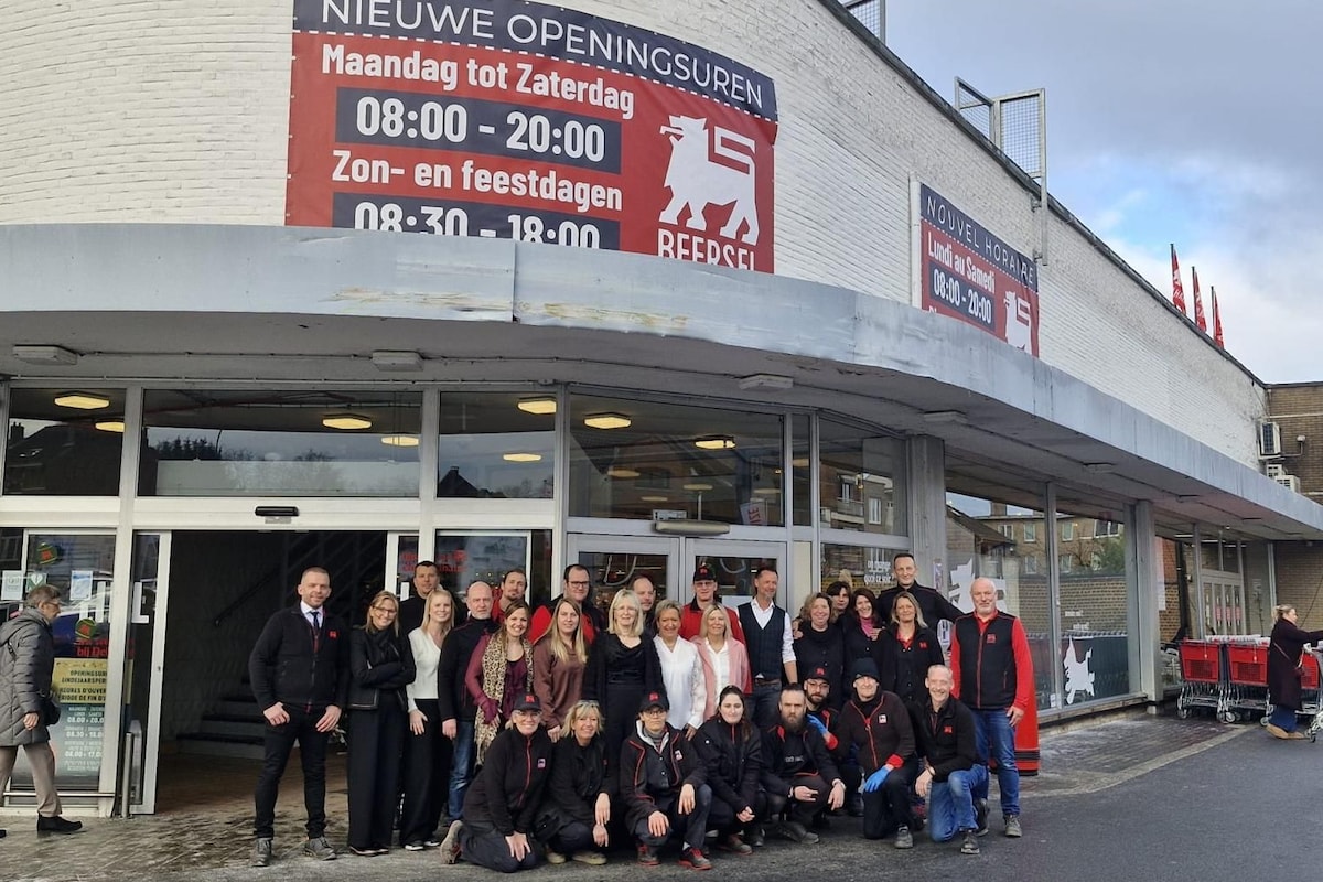 Delhaize Beersel krijgt tijdelijk onderkomen in Ukkel tijdens bouw van ...