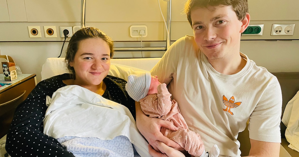 Lisa en Jonas verwelkomen kerstbaby Romy | Aalst | HLN.be