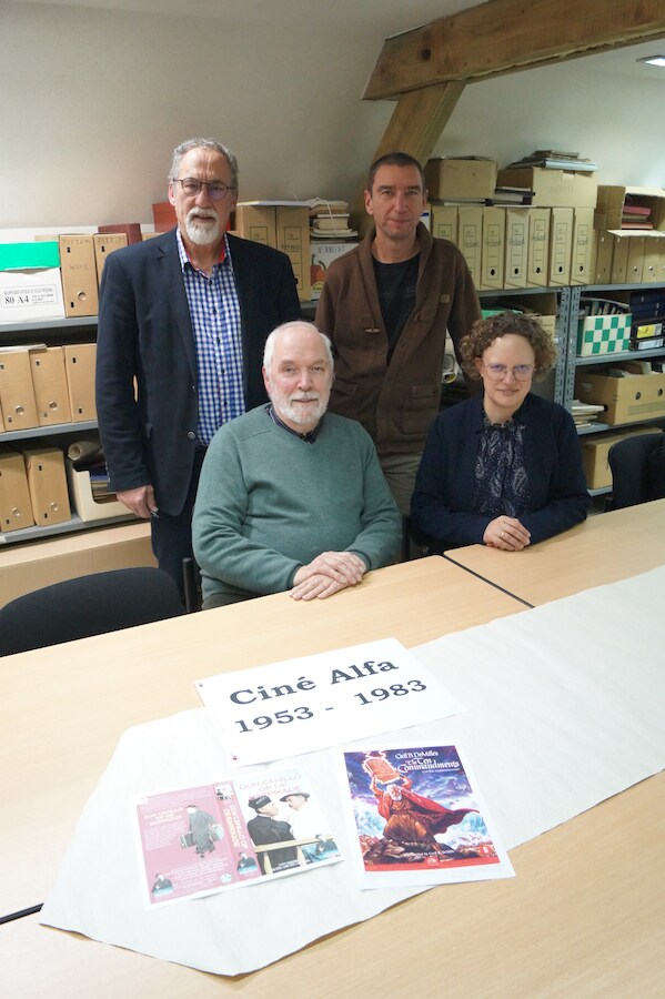 Gloriejaren van Ciné Alfa komen tot leven met expo en brochure ...