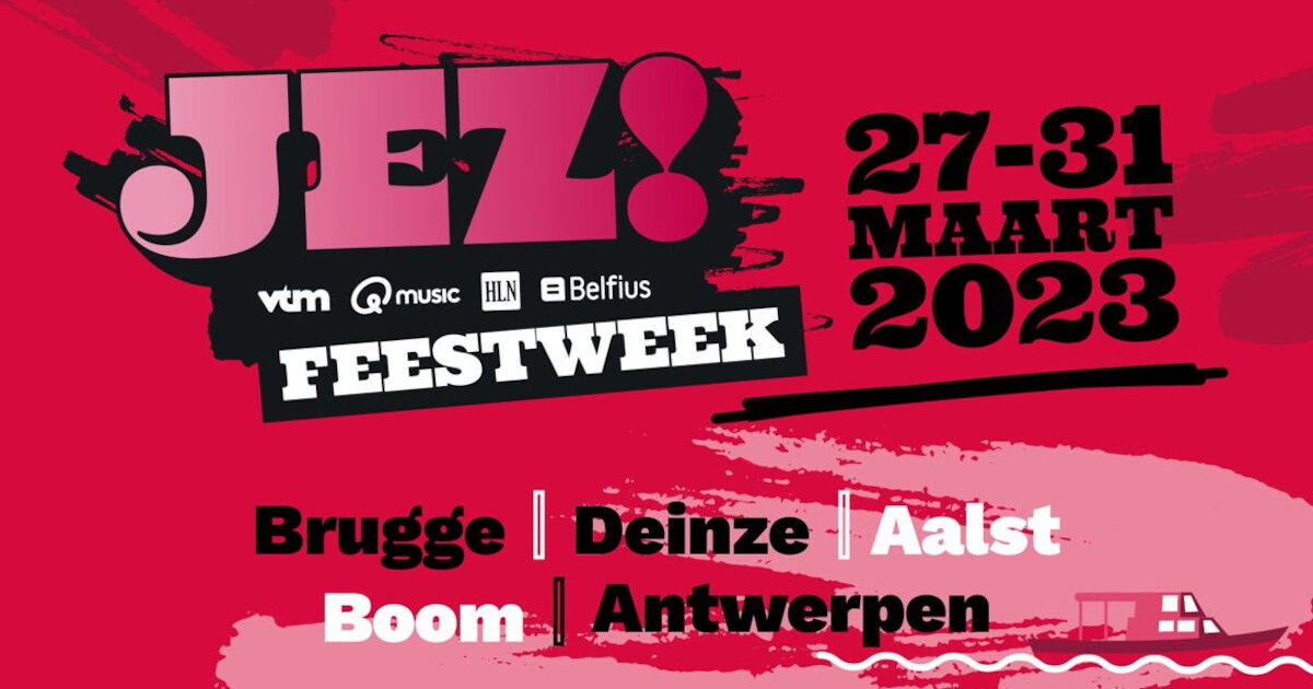 Eerste namen van de line-up voor de JEZ!-feestweek zijn bekend: Regi ...