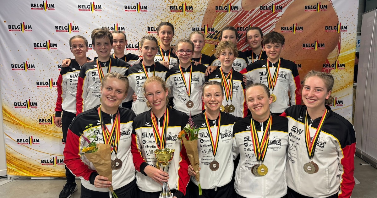 The Handles winnen vijf Belgische titels op het BK Ropeskipping | Regio ...