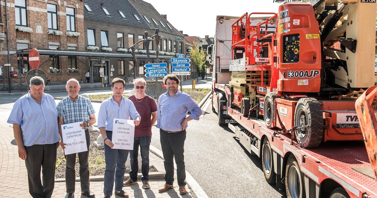 Staden tegen kilometerheffing N35 | Regio | HLN.be