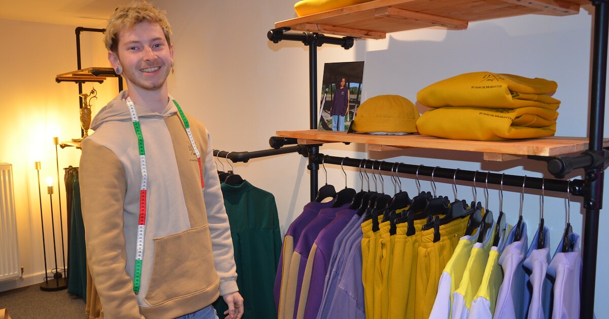 Modeontwerper Sam (24) opent na eigen label en webshop eerste winkel in ...