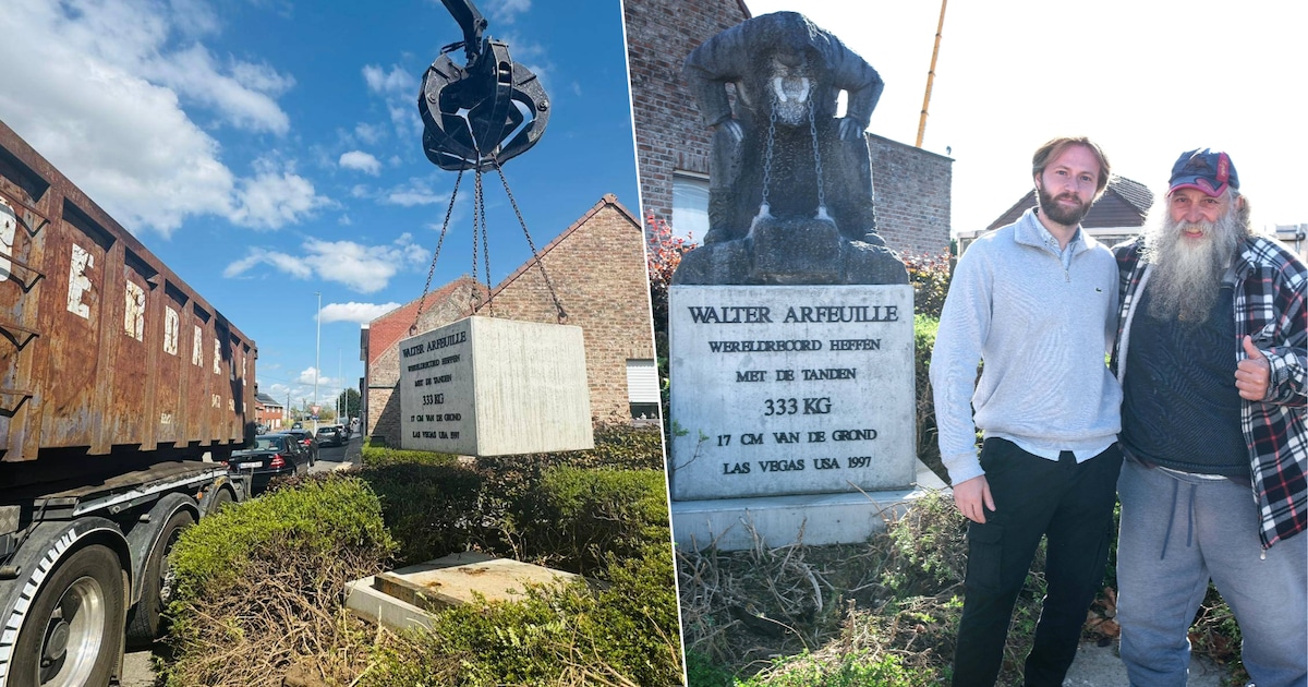Beeld van Walter Arfeuille (72), ofwel de man met de sterkste tanden ...