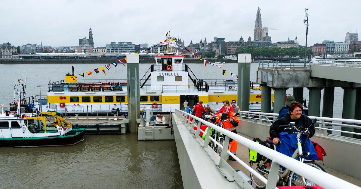 Sint-Annaveer in Antwerpen zal meer varen door werkzaamheden aan ...