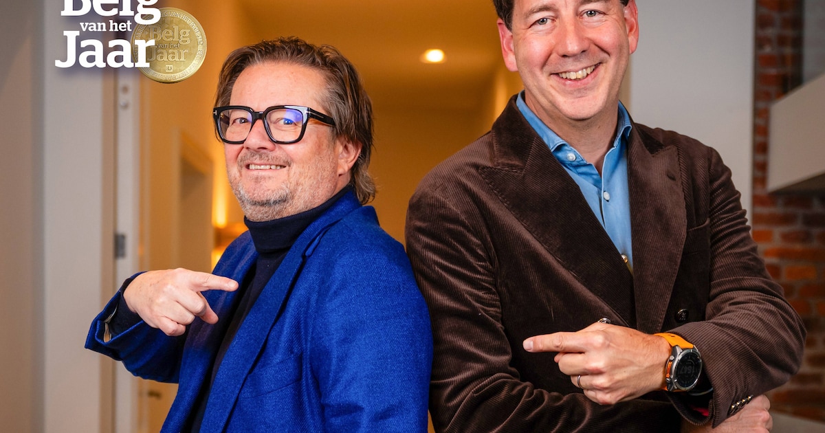 Topondernemers en beste vrienden Marc Coucke (60) en Jan Boone (54 ...