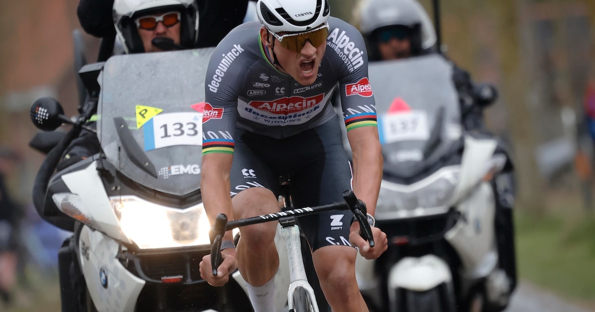 Politie Ronse start onderzoek naar spuwincident met Mathieu van der ...