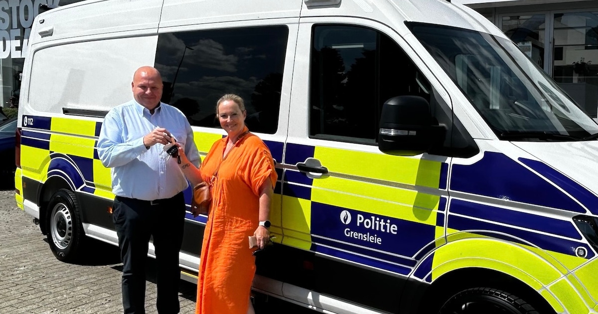 Politiezone Grensleie neemt eerste dienstvoertuig met Battenburg ...