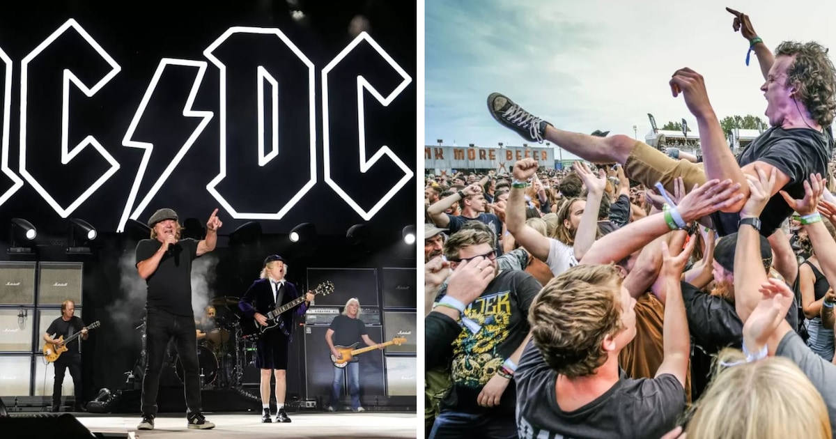 Enige Belgische AC/DC concert valt samen met start metalfestival ...
