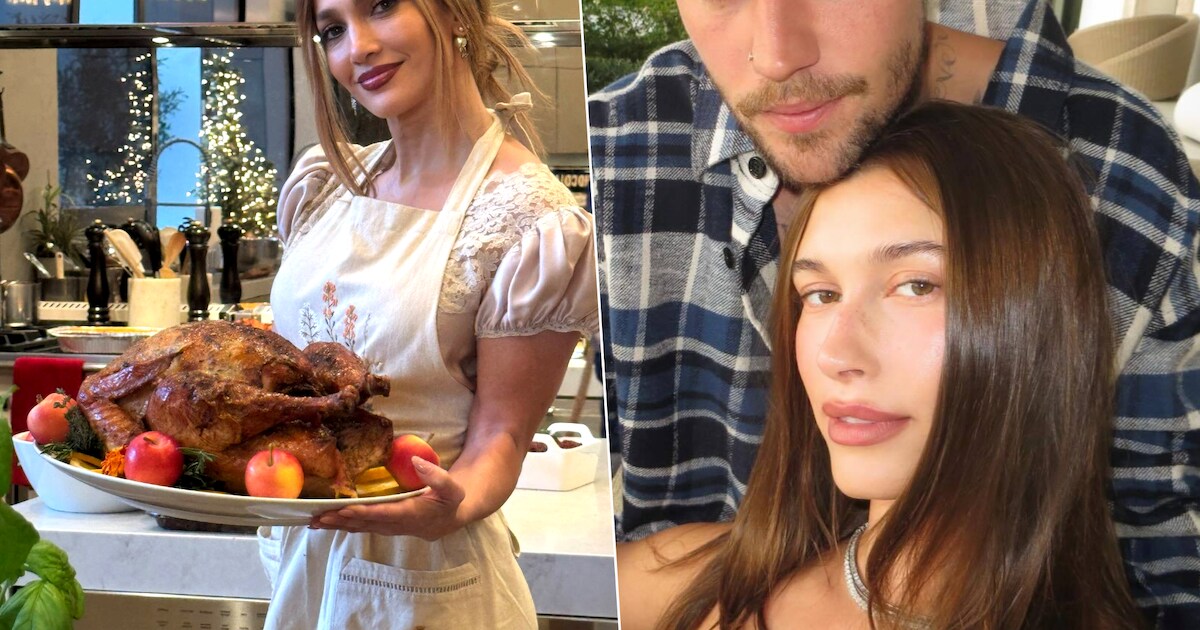 Gevulde kalkoen, verfrissende cocktails en veel gezelligheid: zo vieren de sterren Thanksgiving ...