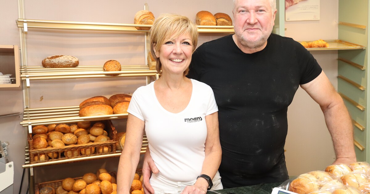Frank (61) en Els (59) sluiten na 34 jaar de deuren van bakkerij Moens ...