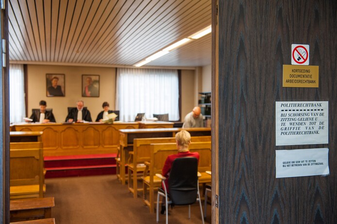 Chauffeur belooft politierechter nu wel om zijn gordel aan te doen ...