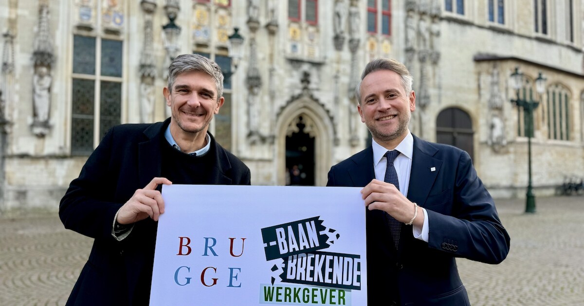 Stad Brugge voor de derde keer uitgeroepen tot ‘Baanbrekende Werkgever ...
