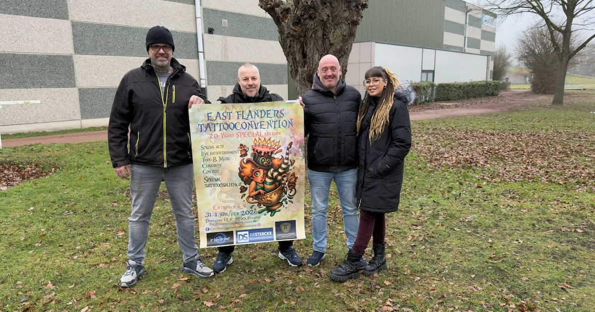 Meer dan 100 tattoo-artiesten vieren samen 20ste editie East Flanders ...