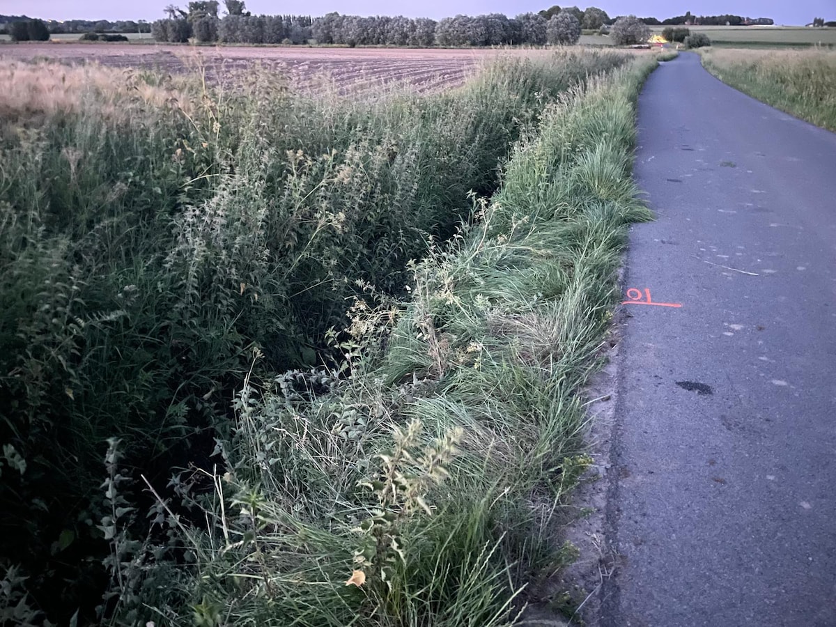 Voorbijganger treft man (55) met scooter dood aan in diepe gracht in ...