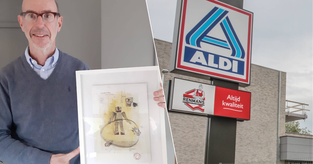 Ook in Waregem is kunstwerk van Koen Vanmechelen meteen uitverkocht bij Aldi | Waregem | HLN.be
