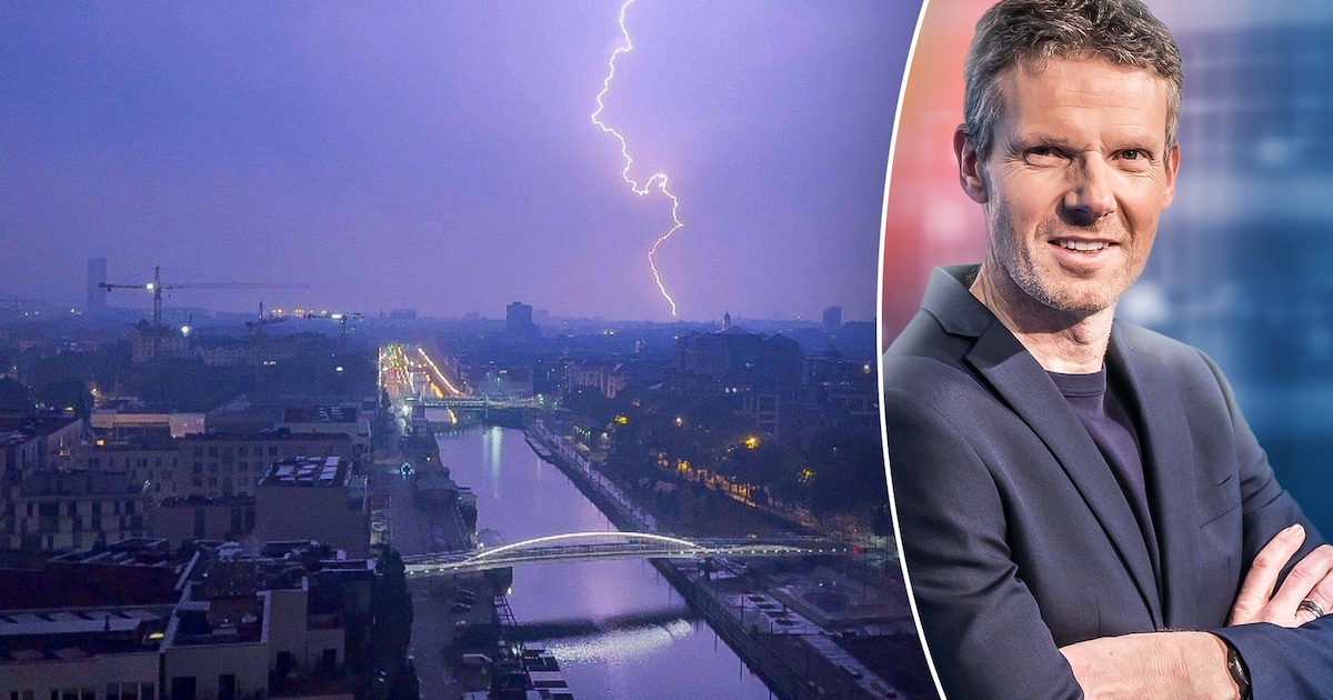 KMI waarschuwt voor felle regen- en onweersbuien met code geel in onder ...