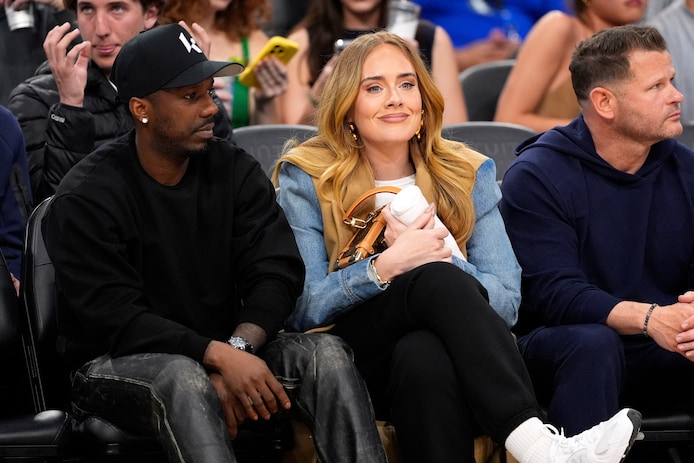 Voor het eerst sinds lang weer gezien: Adele maakt zeldzame verschijning met verloofde Rich Paul ...