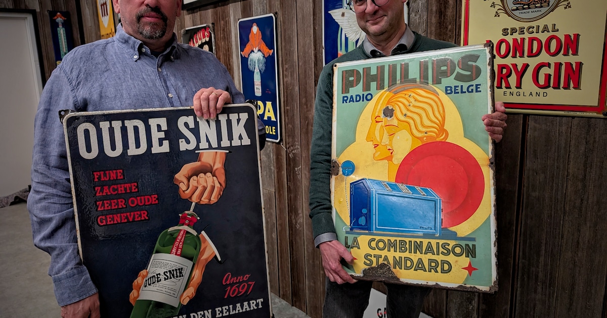 “Emailleborden zijn het werk van echte kunstenaars”: Kristof en Bart ...