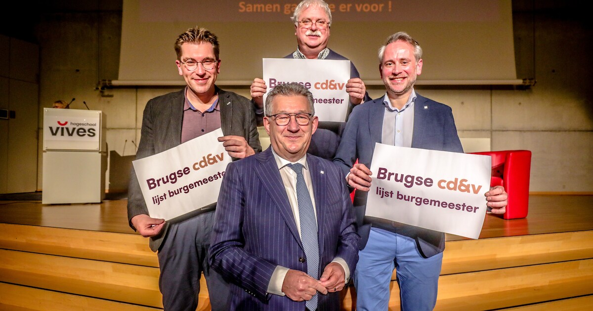 CD&V Brugge trekt naar de verkiezingen onder de naam ‘Brugse cd&v ...