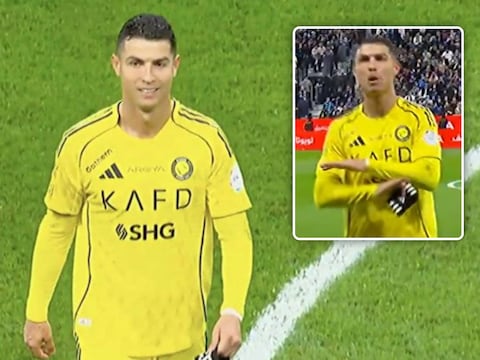 KIJK. Hij begrijpt er niets van en maakt dat ook duidelijk: Cristiano ...