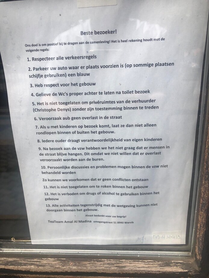 Aanvraag voor functiewijziging Salons Tabaksbloem is eindelijk binnen ...