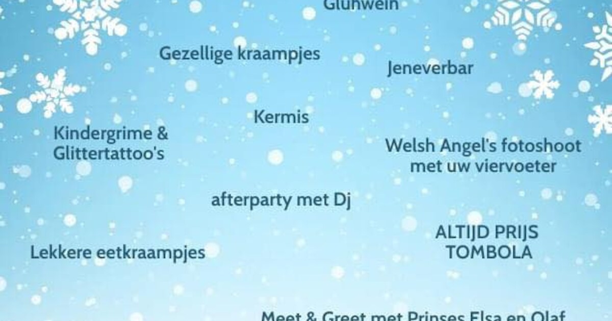 Winterhappening Spreet met bezoek van de Kerstman, Olaf en Elsa | Lier ...