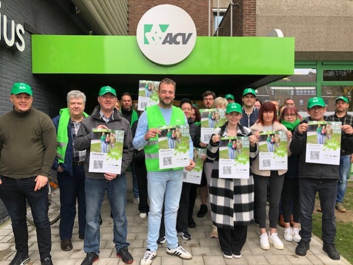 ACV lanceert samen met bedrijfsmilitanten uit Waas en Dender de interim ...