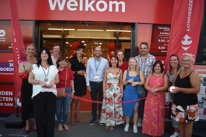 Feestelijke heropening bij Carrefour Market Londerzeel na grondige ...