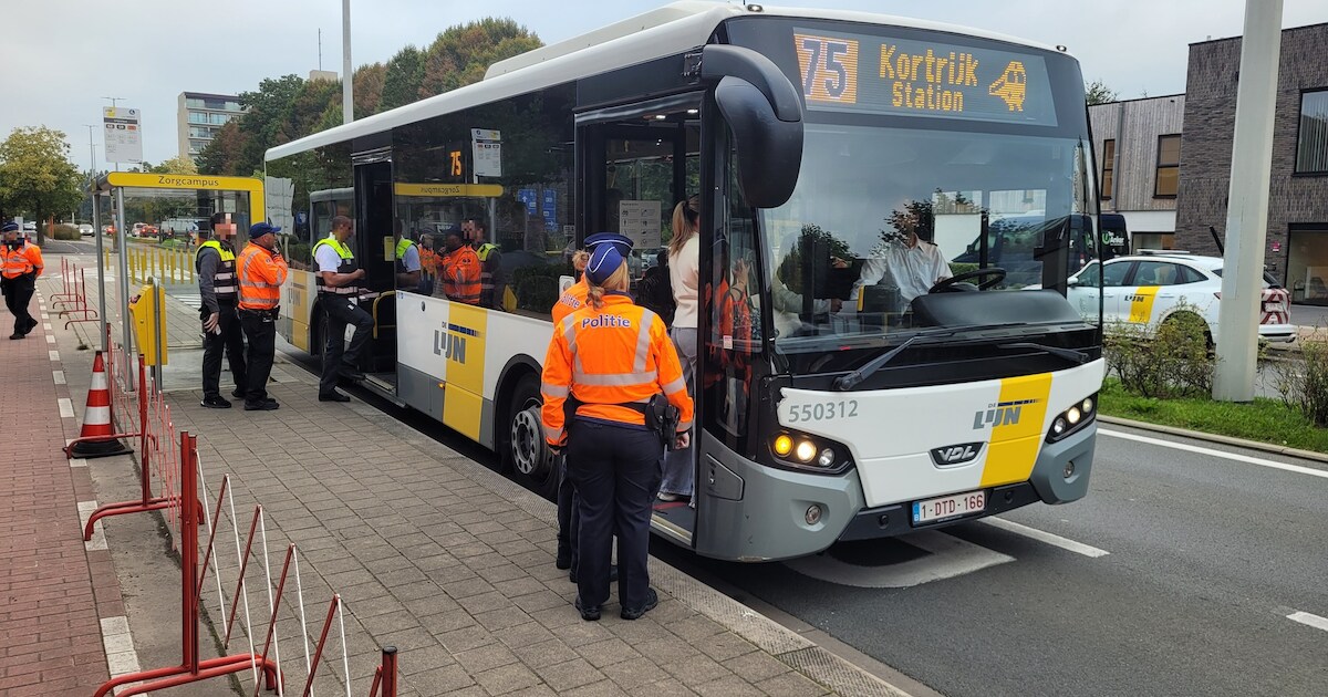 24 zwartrijders krijgen boete tijdens controleactie op lijnbussen in ...