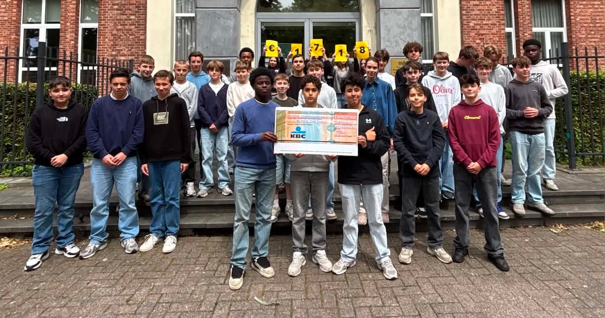 Leerlingen Sint-Victor zamelen 1.718 euro in voor goed doel met ...