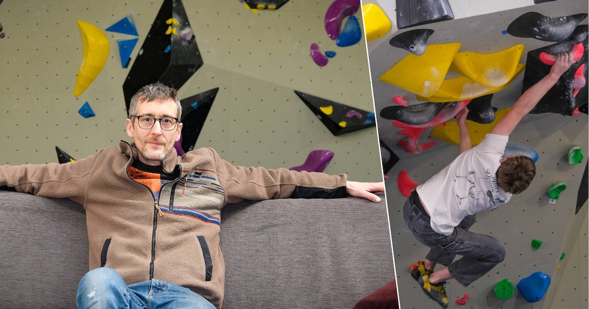 Iedereen een beetje Spiderman? Twee jaar na opening merken ze ook in Hall9 dat boulderen aan ...