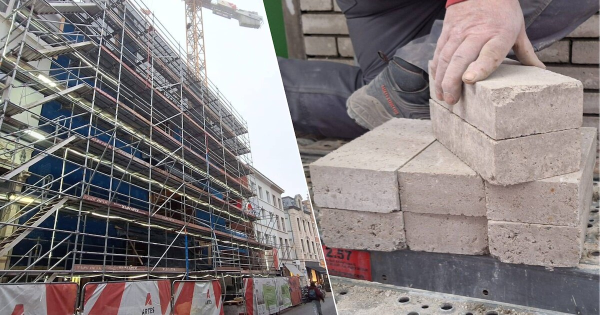 Eerste ‘recyclagegevelstenen’ van nieuwe vleugel Design Museum ...