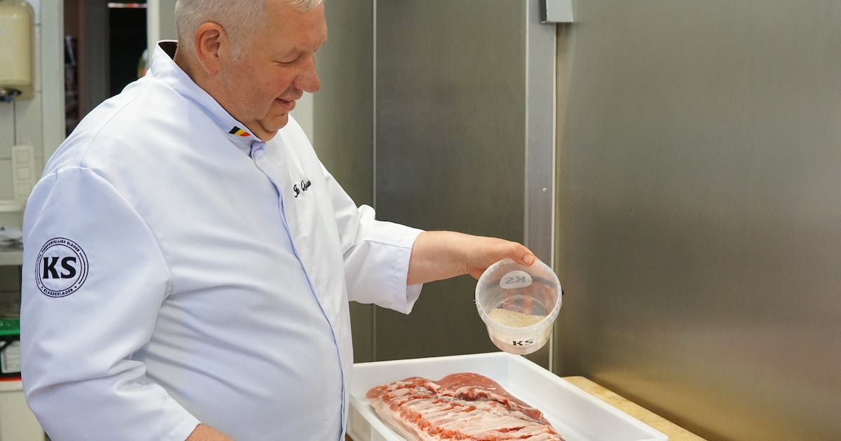 Zes slagers krijgen erkenning voor nieuw streekproduct Boerke Waas ...