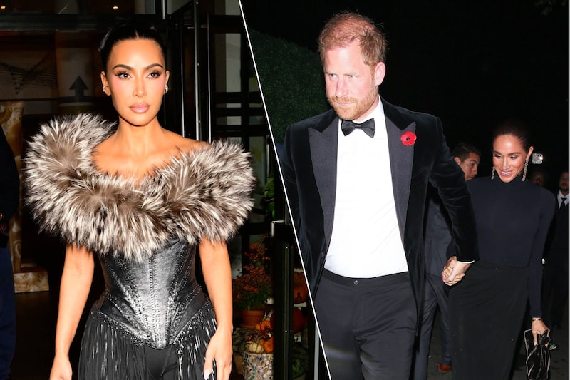 Kim Kardashian onthult waarom ze beelden met prins Harry en Meghan ...