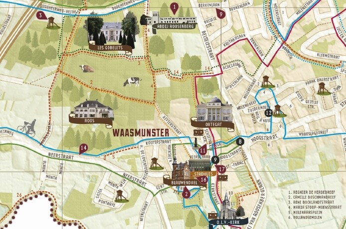 Geograaf hertekent stratenplan | Waasmunster | hln.be