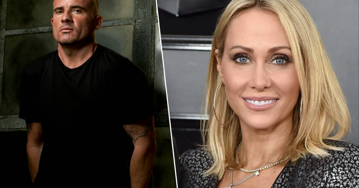 'Prison Break'-ster Dominic Purcell verloofd met moeder van Miley Cyrus ...