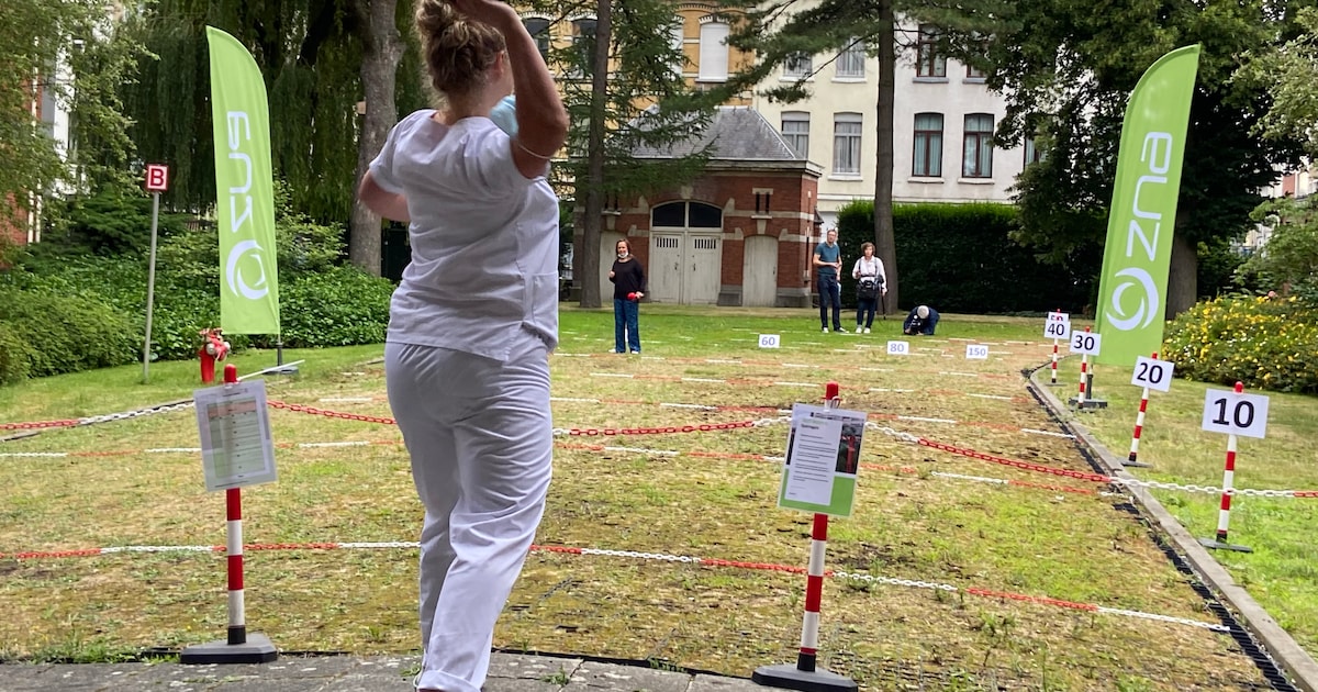 Kampioenschap draagbare telefoon-werpen op campussen van ZNA | Regio ...